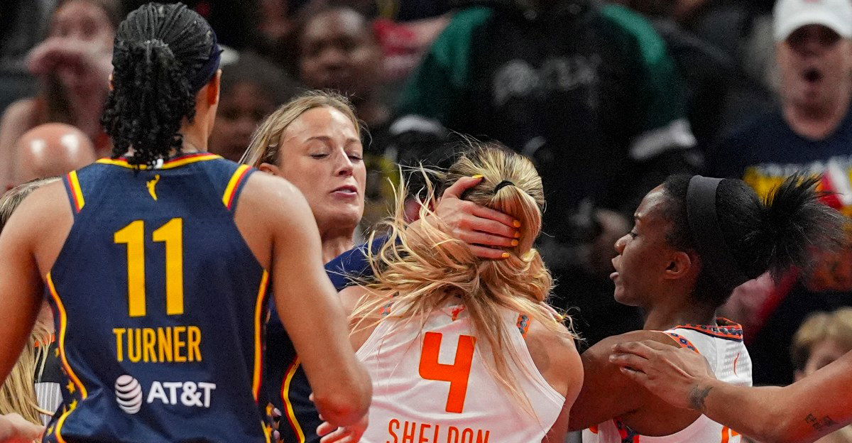 Defending Caitlin Clark Helps Sophie Cunningham’s Jersey Sell Out Overnight