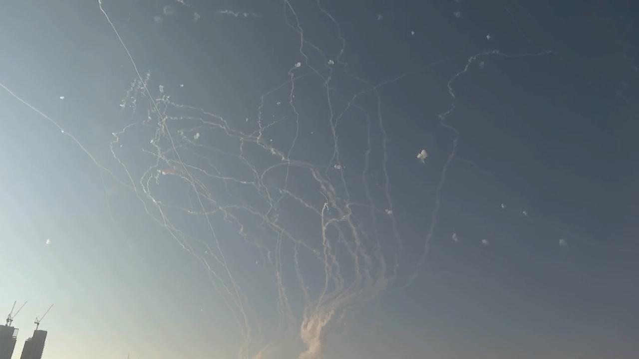 Sirens sound in Tel Aviv as Israeli air defence intercepts Iranian missiles
