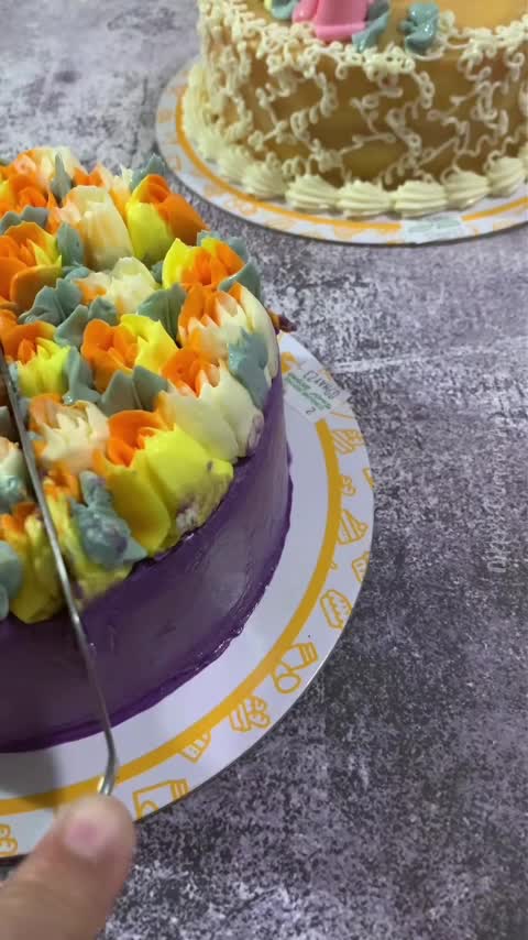 Ube Rose Vanilla Cake Limited Edition – Only at Lemon Square Bakery Treats