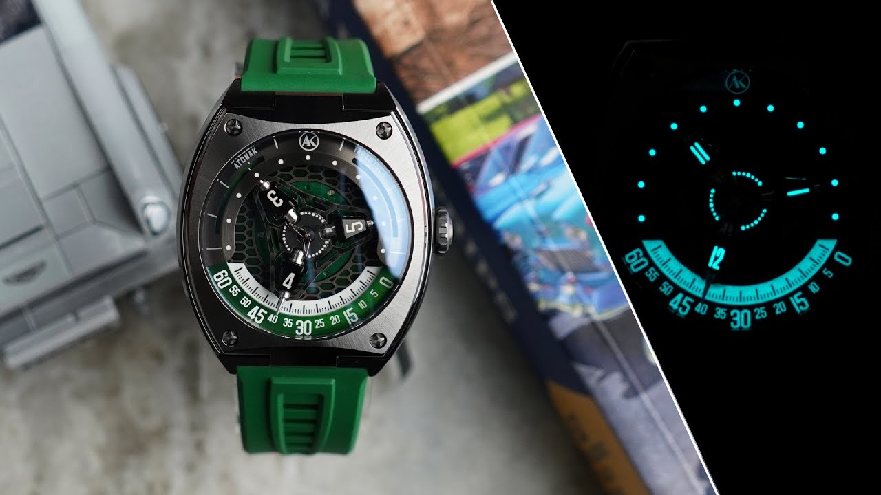 Most Wearable Wandering Hour Watch? | Atowak Tarantula Wandering Hour
