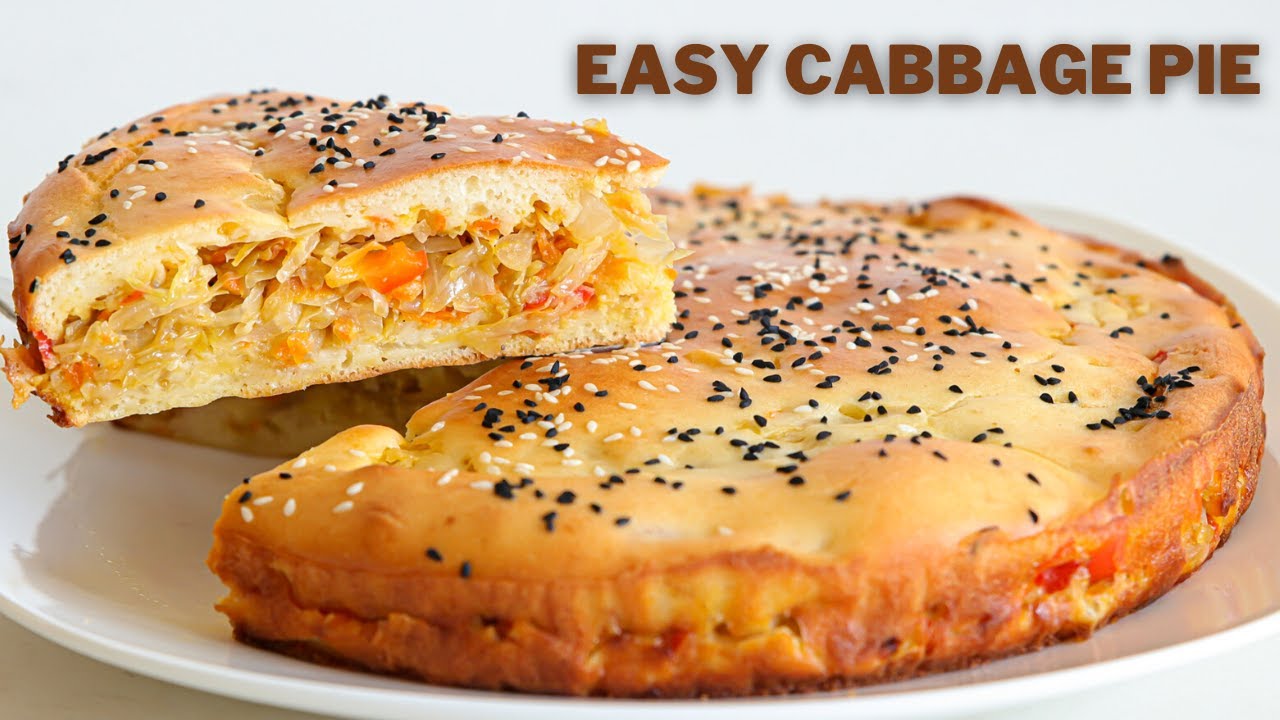 Easy Cabbage Pie Recipe | Quick, Simple & Delicious
