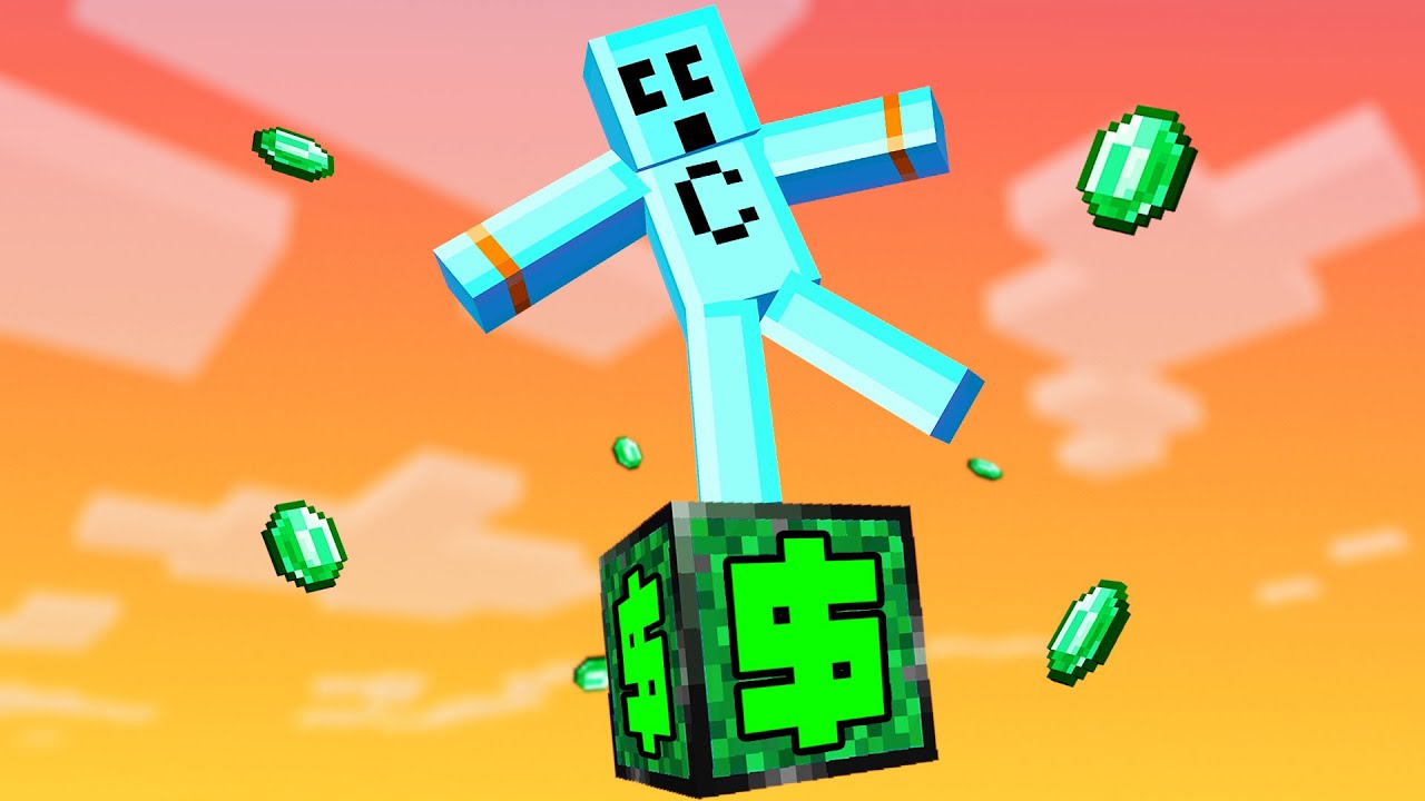 Minecraft but Only One Shop Block Exists