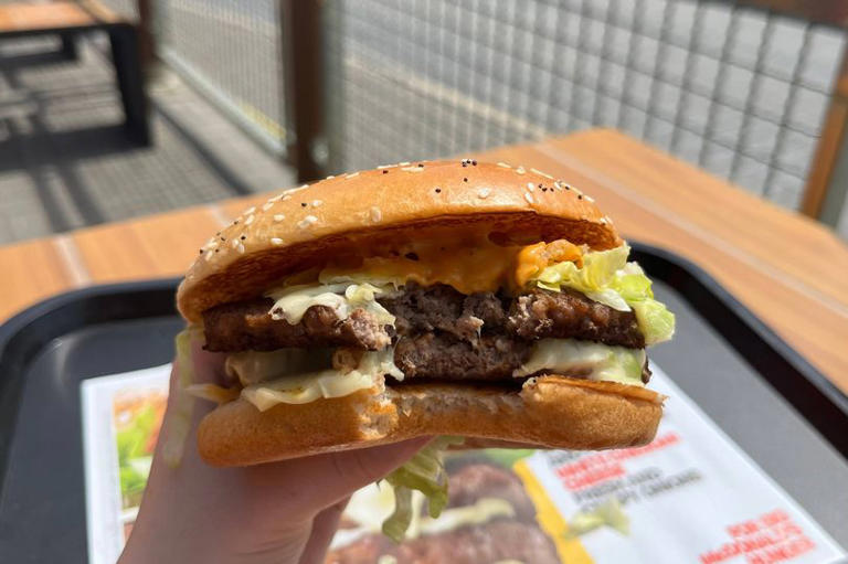 'We tried the new Big Arch burger at McDonald's and it was a surprising ...