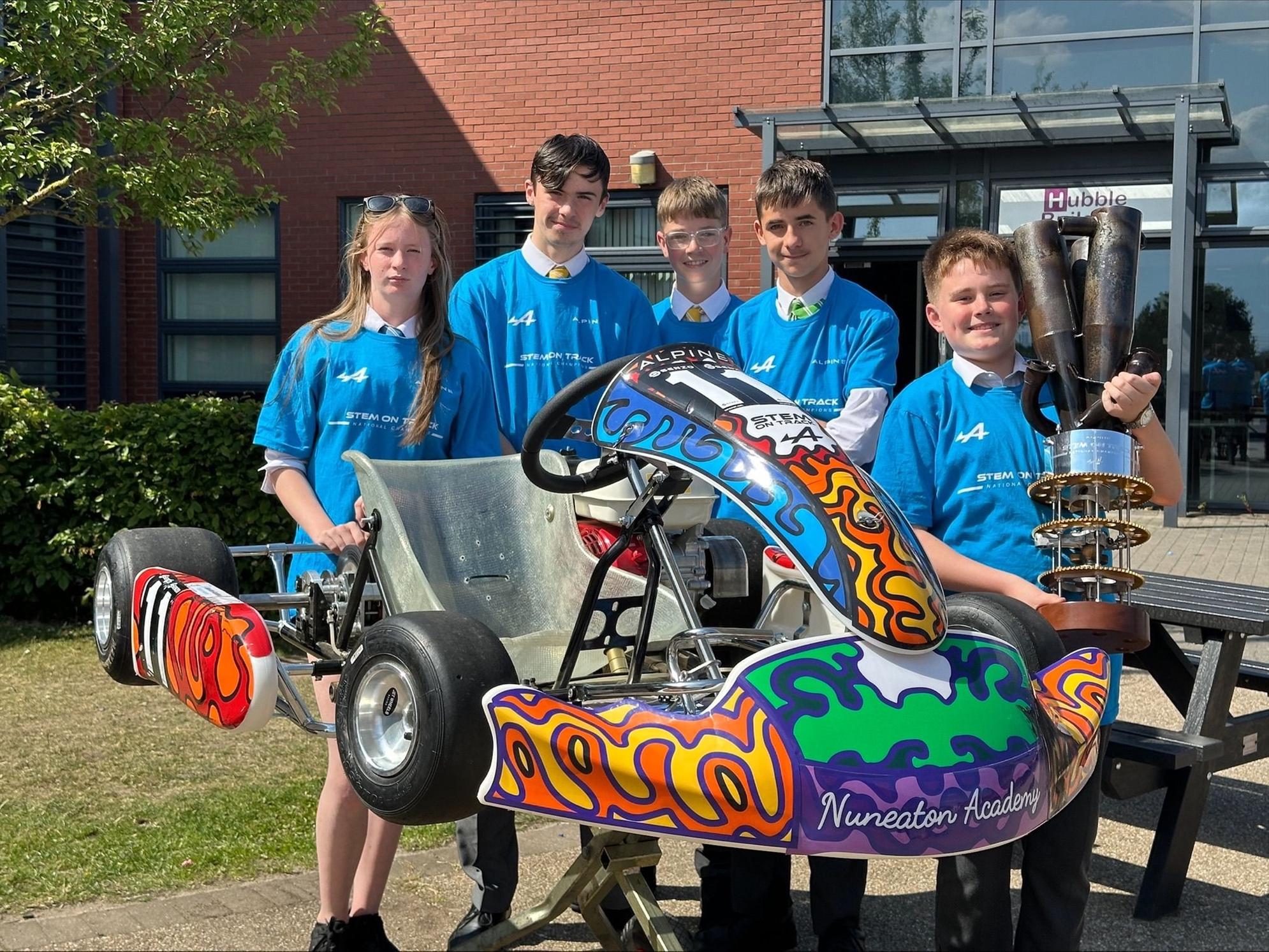 Nuneaton Academy students crowned National 'STEM on Track' Champions