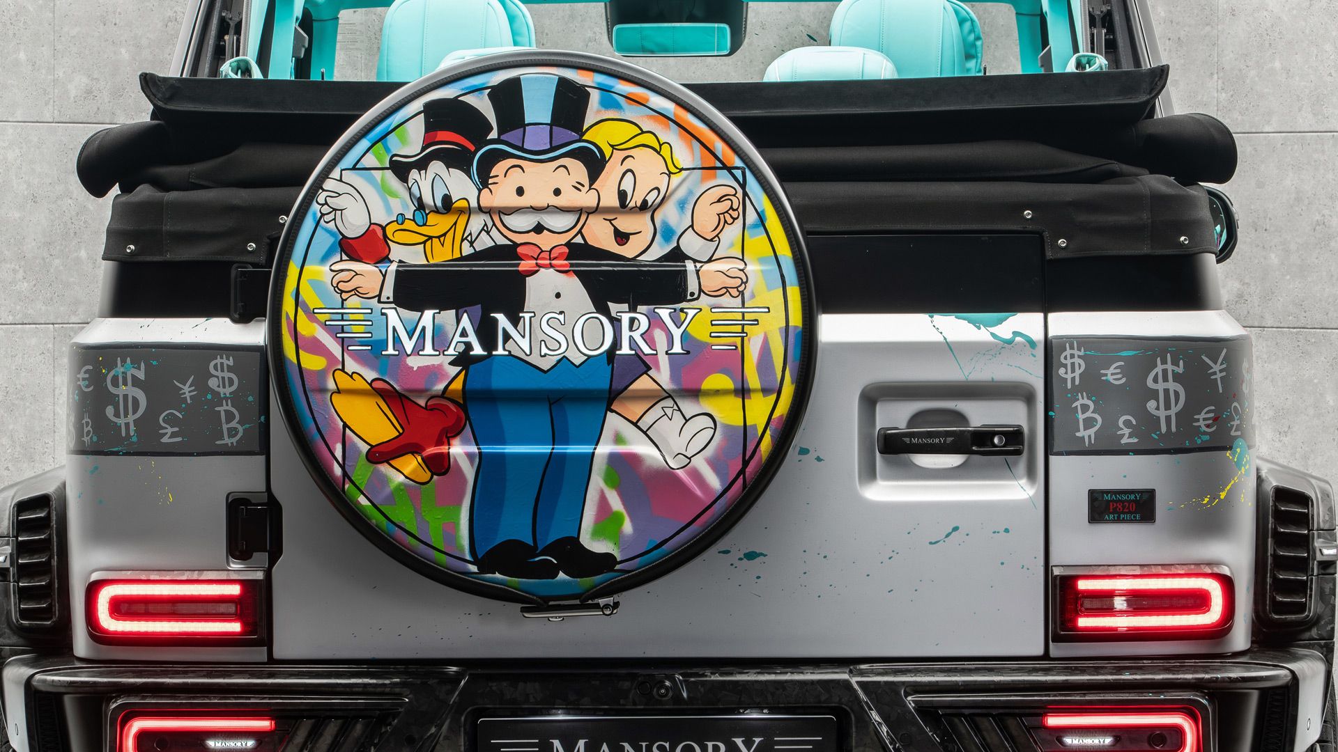 Mansory Built A G-Class Art Car Based On The Monopoly Board Game