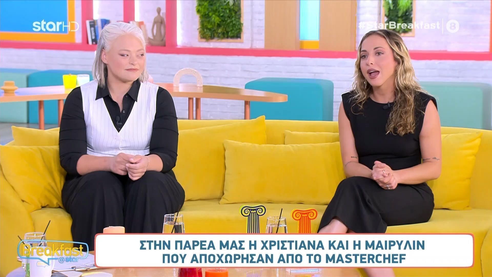 Η Χριστιάνα και η Μαίρυλιν που αποχώρησαν από το Masterchef στο ...