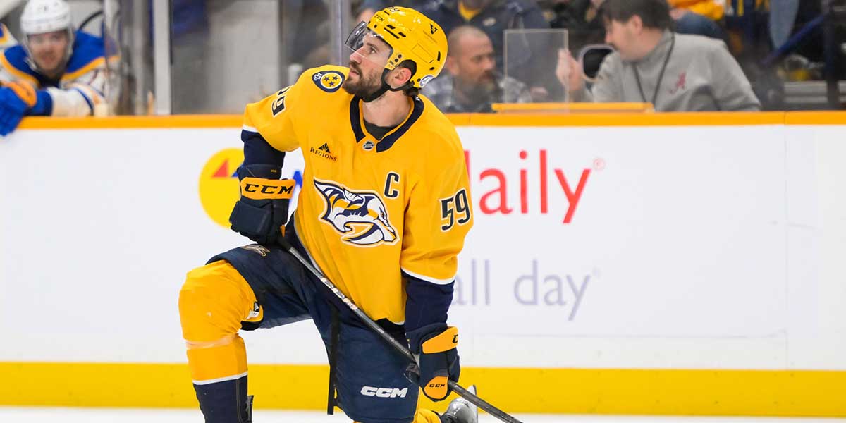 Predators provide promising Roman Josi update after scary injury