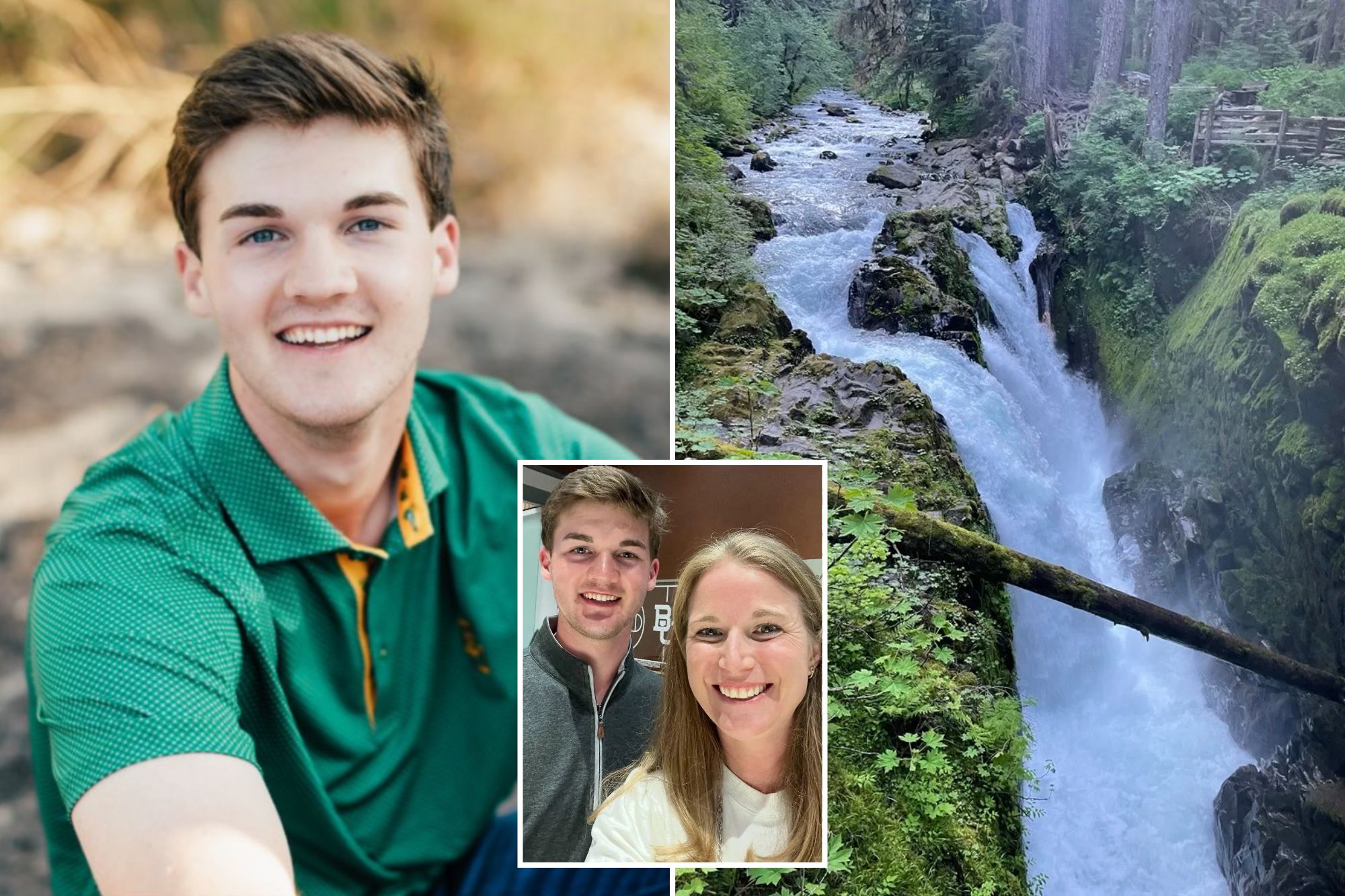 Texas teen plunges 50 feet to his death over waterfall in Olympic ...