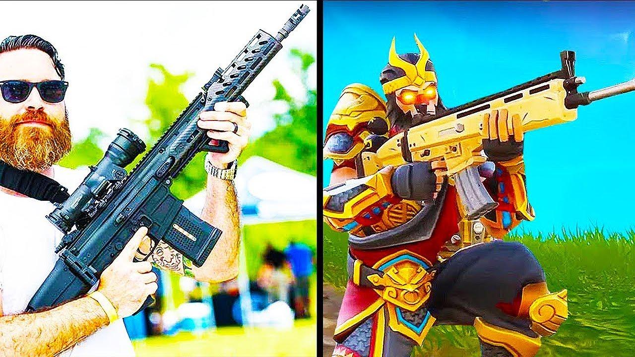 Fortnite In Real Life
