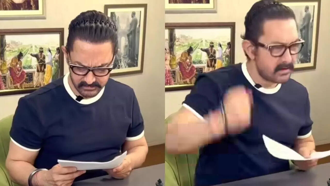 Aamir Khan's funny reel on Magnus Carlsen’s viral leaves the internet in splits, netizens says ...