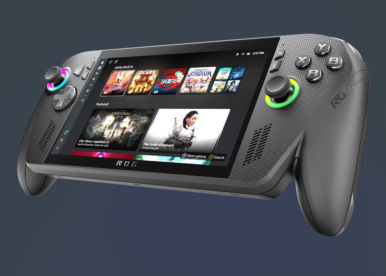 Xbox and Asus reveal new handhelds