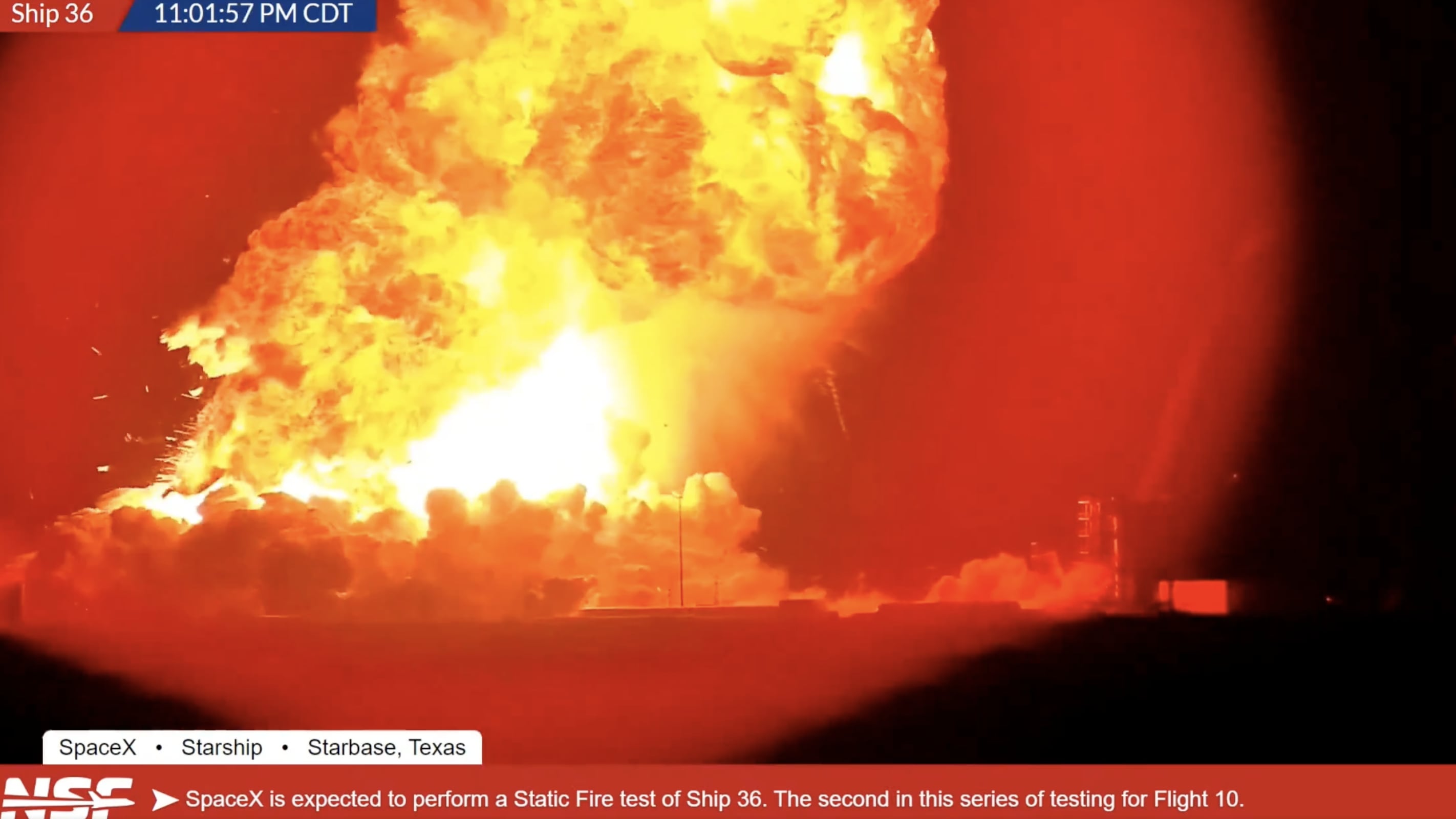 Elon Musk’s SpaceX Starship 36 Explodes in Dramatic Fireball