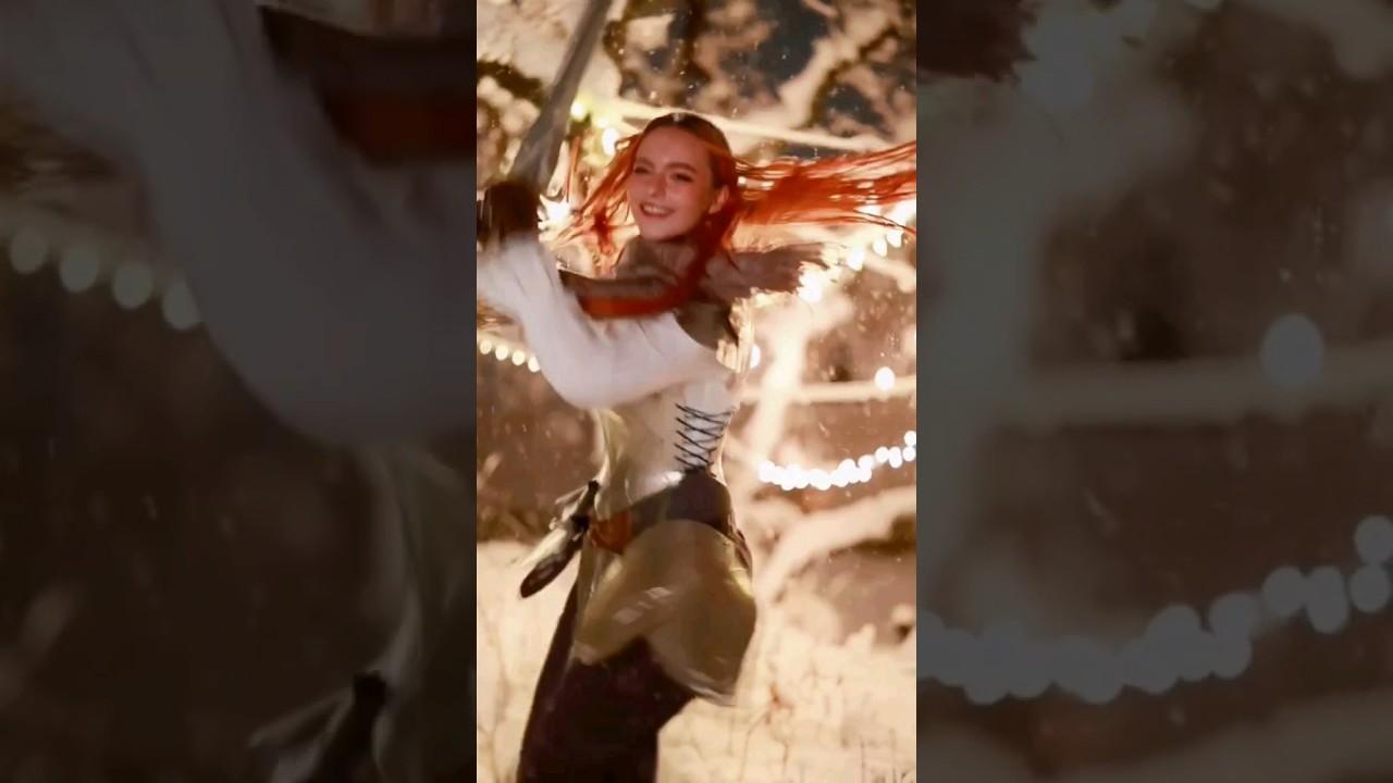 Winter Knight Transition #dnd #cosplayer #renaissancefaire #armor # ...