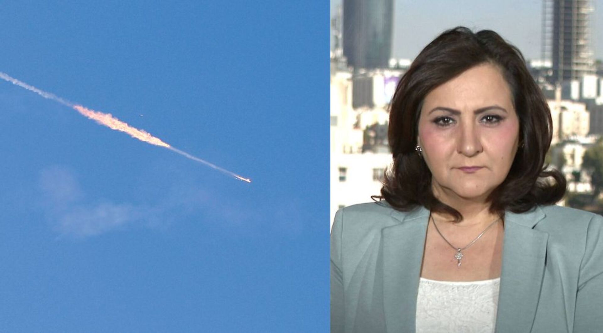 Explosions rock central and northern Israel as Iranian missiles strike ...