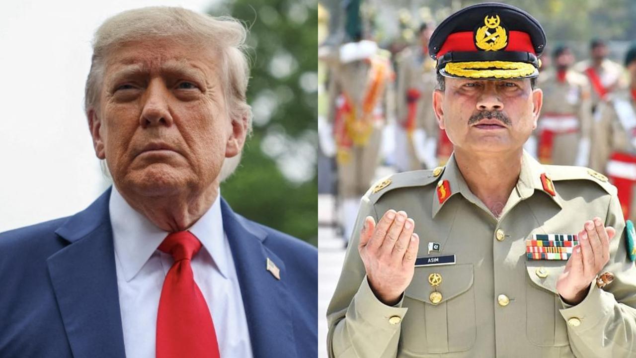 In Photos US President Donald Trump hosts Pak Army Chief Asim Munir