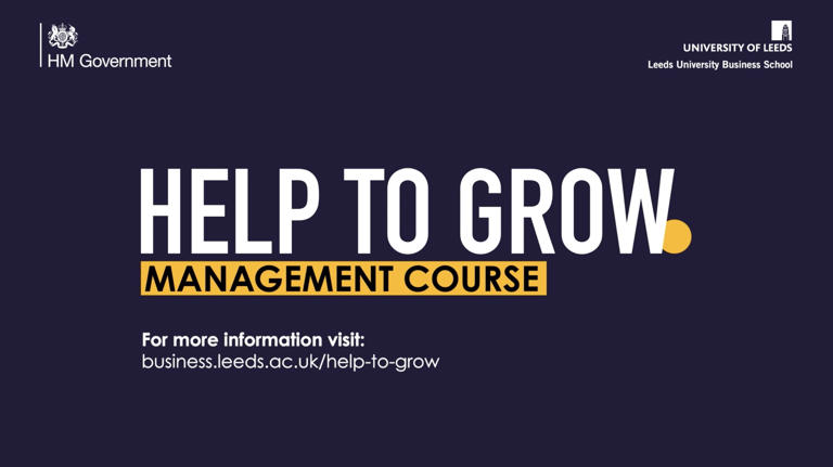 Inside Help to Grow: Leeds University Business School management ...