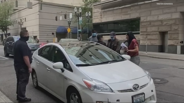 ICE officer threatened to break car window before arresting asylum ...