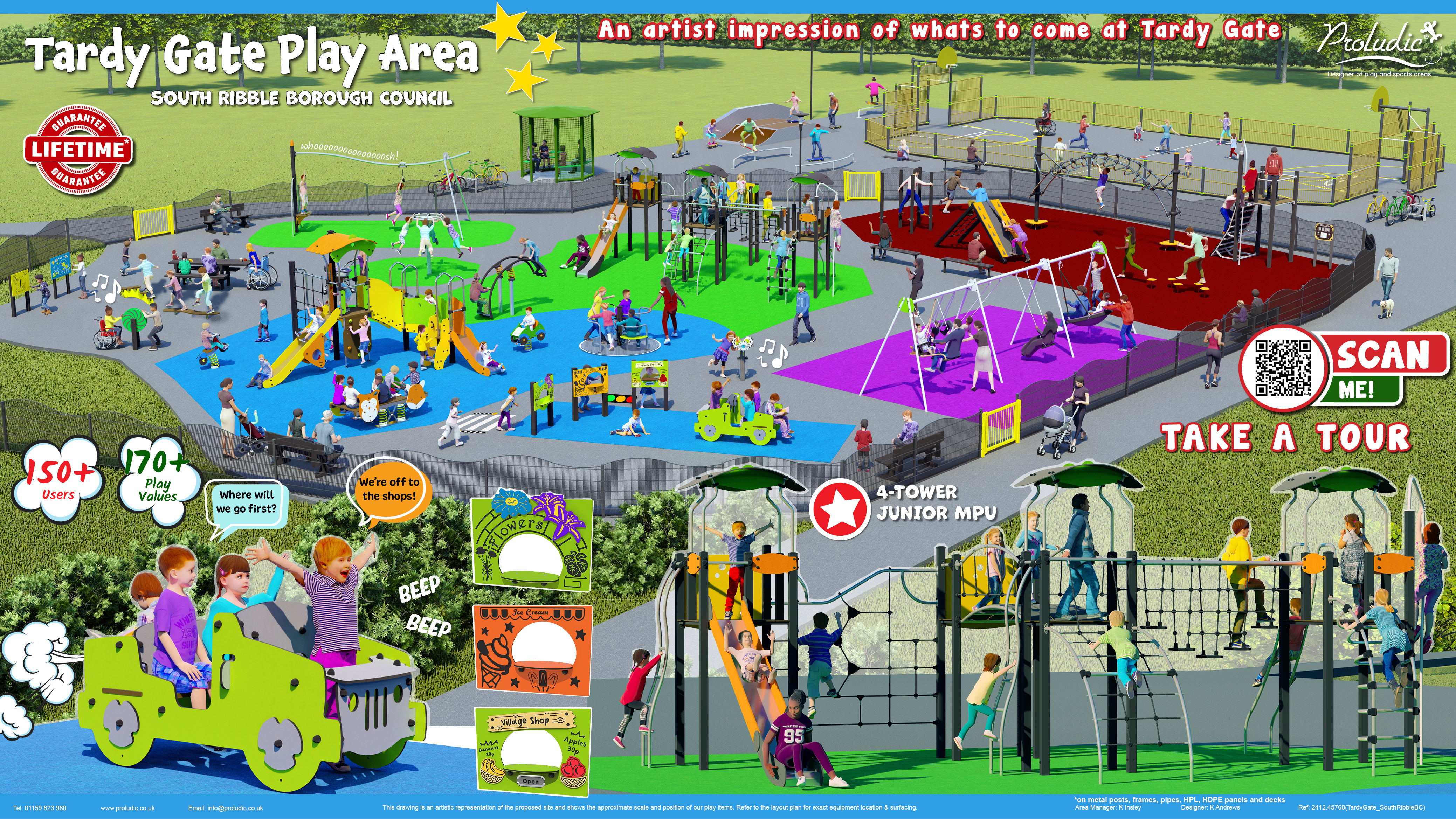 Work starts on new £275,000 playground in Lostock Hall - and it will be ...