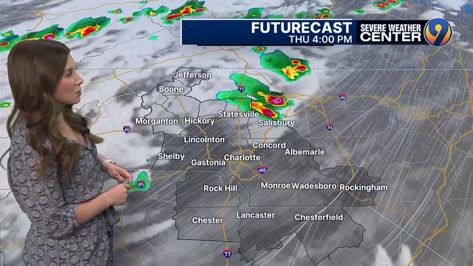 Thursday morning's forecast with meteorologist Danielle Miller