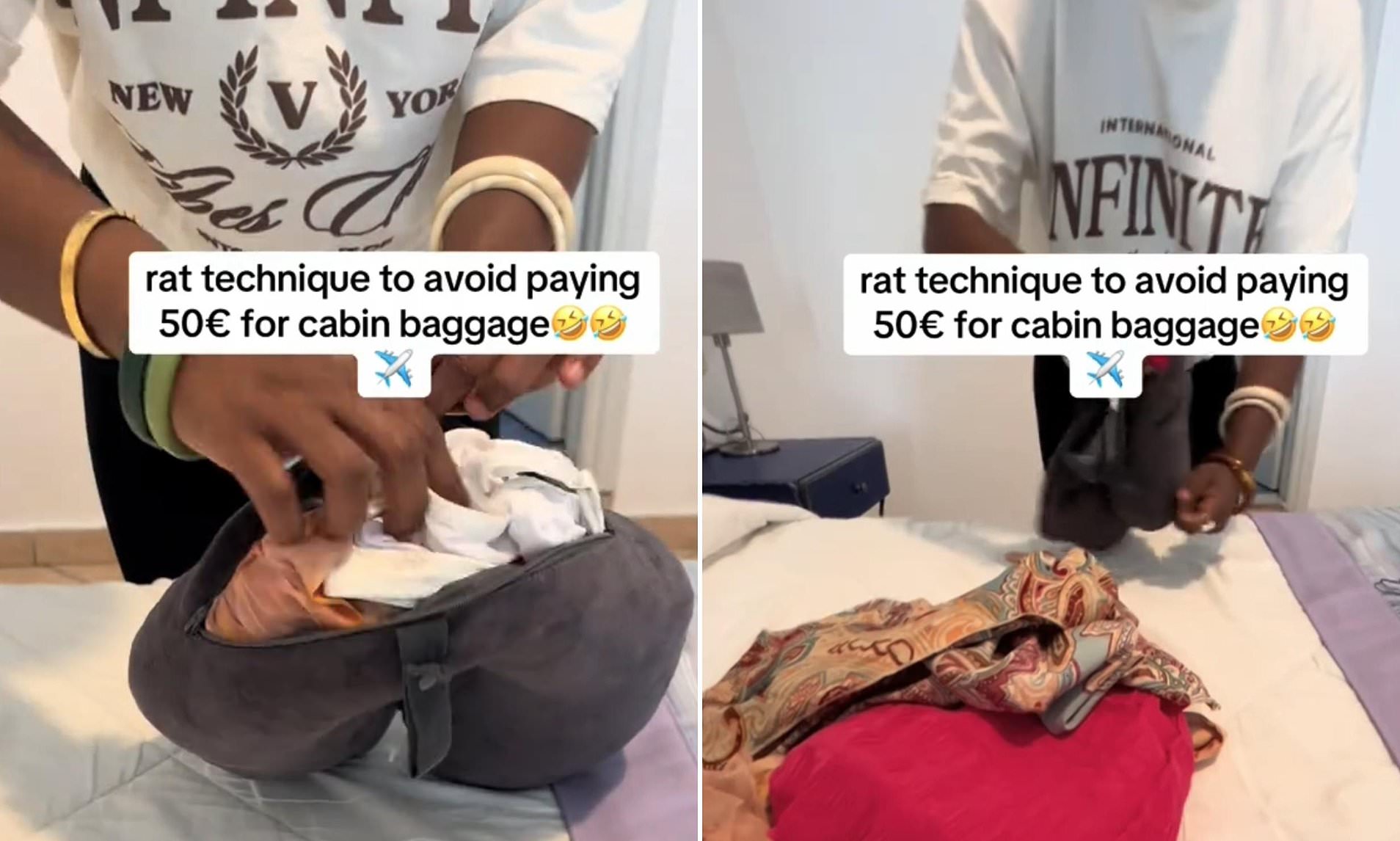 People Praise Genius Hack To Avoid Paying For Extra Luggage