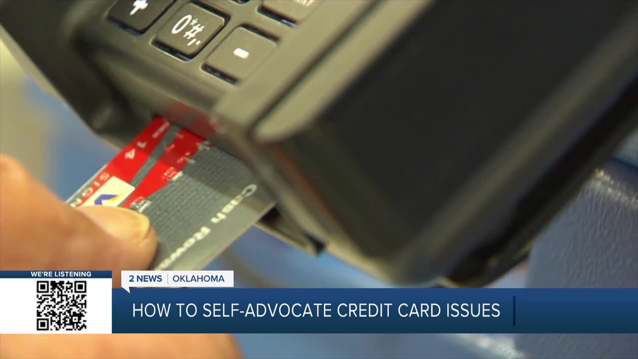 Getting help to fix credit card issues