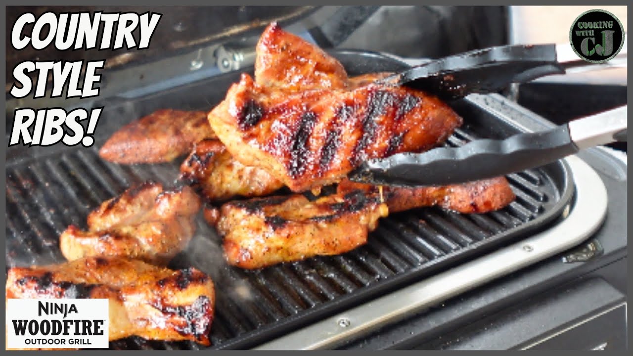 Juicy Pork Ribs Smoked Low and Slow Outdoors