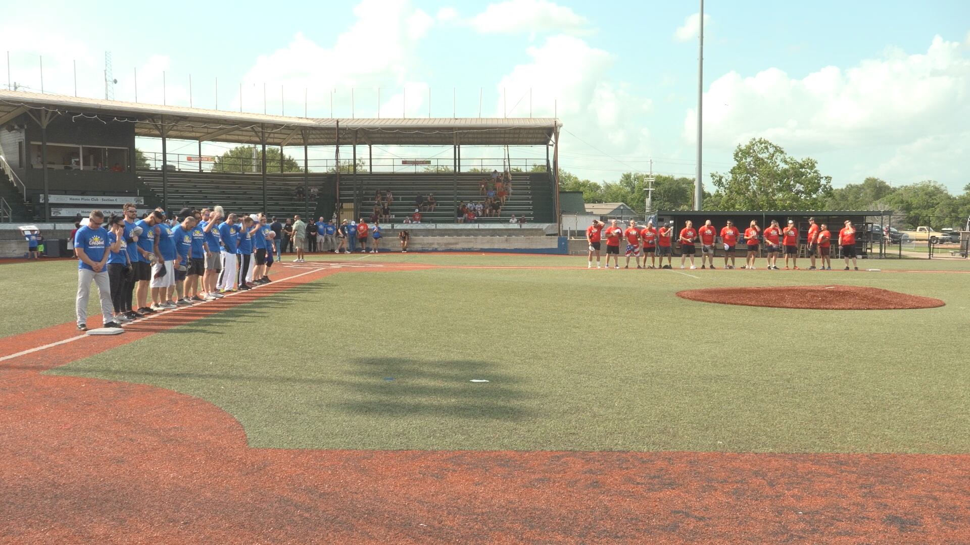 Bryan-College Station Chamber softball contest honors first responders ...