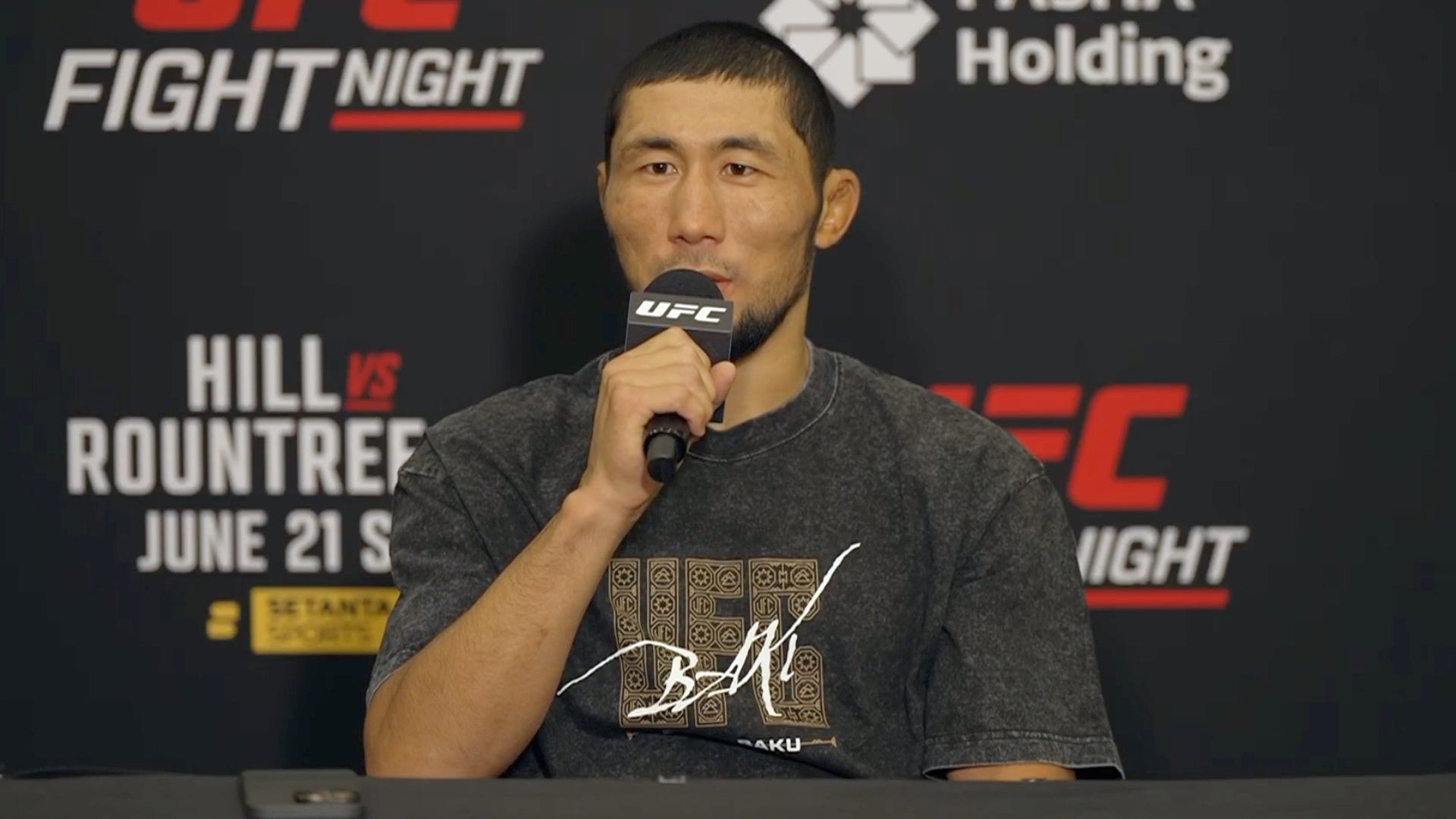 UFC on ABC 8's Myktybek Orolbai promises to deliver 'big surprise'