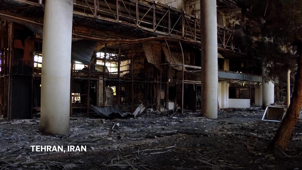 Iran's state broadcaster allows media to film aftermath of Israel ...