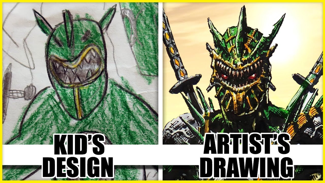 KID'S DESIGN - ARTIST'S DRAWING!