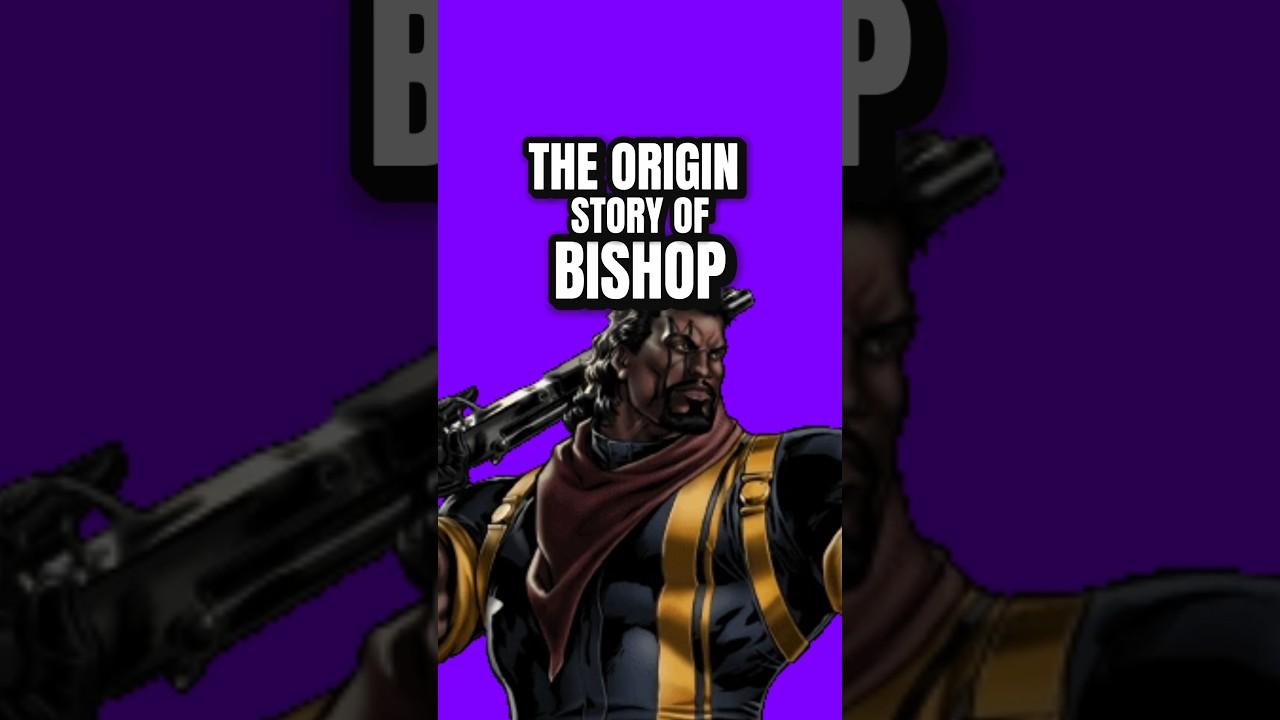 Discover The Time-traveling Mutant, Bishop In Marvel Comics! 💜🔥 #shorts