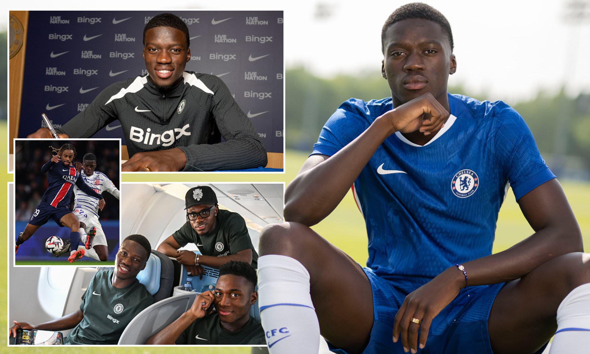 Chelsea's newest recruit Sarr reveals star he hopes to emulate