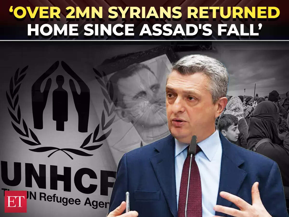 Over two million Syrians returned home since Bashar al-Assad's fall ...