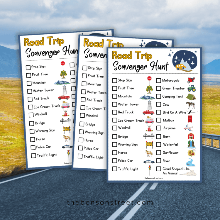 FREE Road Trip Printables for Kids: Activities for Car Fun