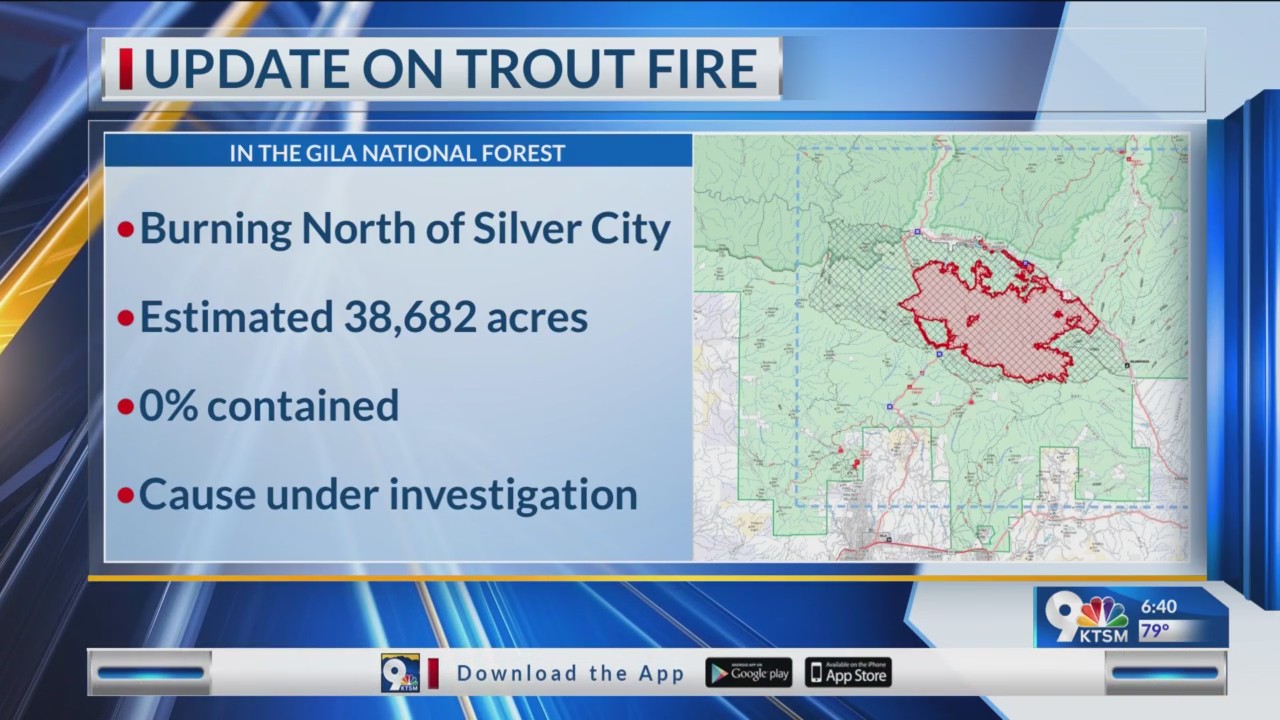 Trout Fire grows close to 40K acres