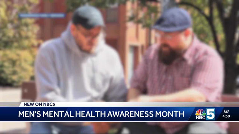 NBC5 in depth: Men's Mental Health Awareness Month