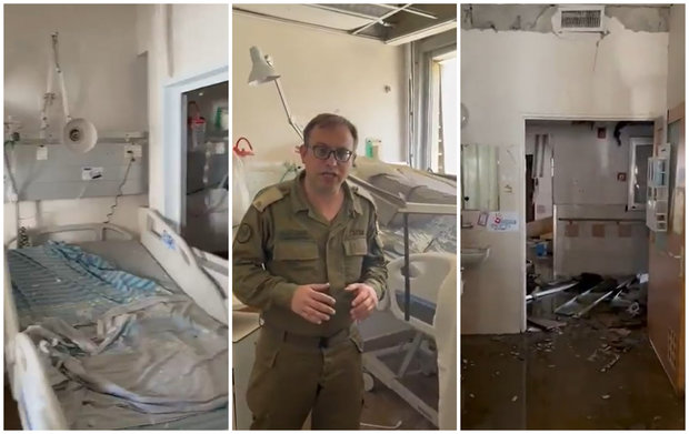 “Así ataca Irán”: militar uruguayo-israelí mostró destrozos en hospital ...