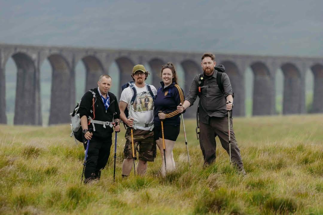Bus colleagues take on famous challenge to fight cancer