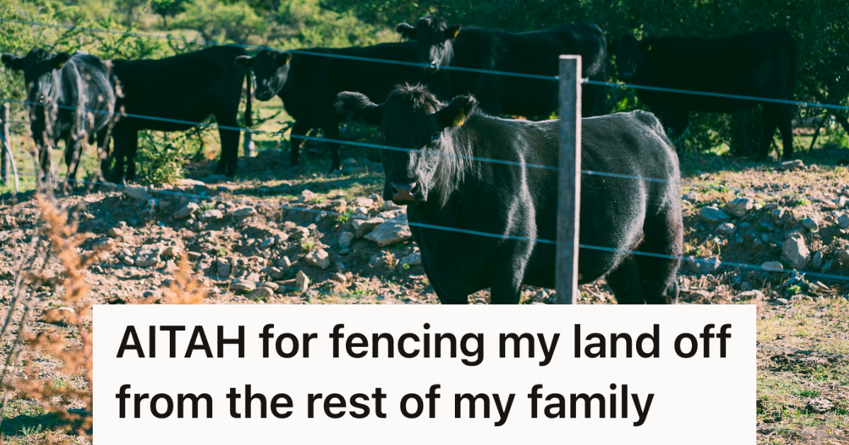 Land Heir Wanted To Protect Their Property From Surrounding Cattle, But ...