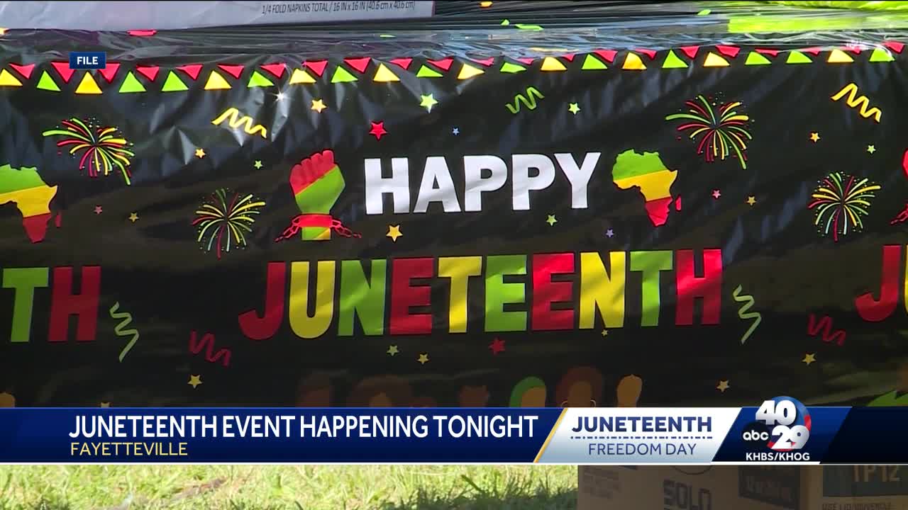 Fayetteville to host Juneteenth celebration on Thursday