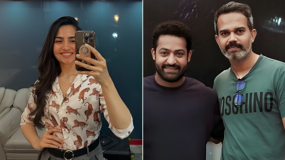 Actor Rukmini Vasanth's "Tiger Tiger..." caption sparks collab rumours with Jr NTR