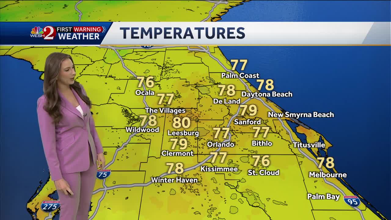 Hot, humid day ahead with elevated rain chances in Central Florida ...