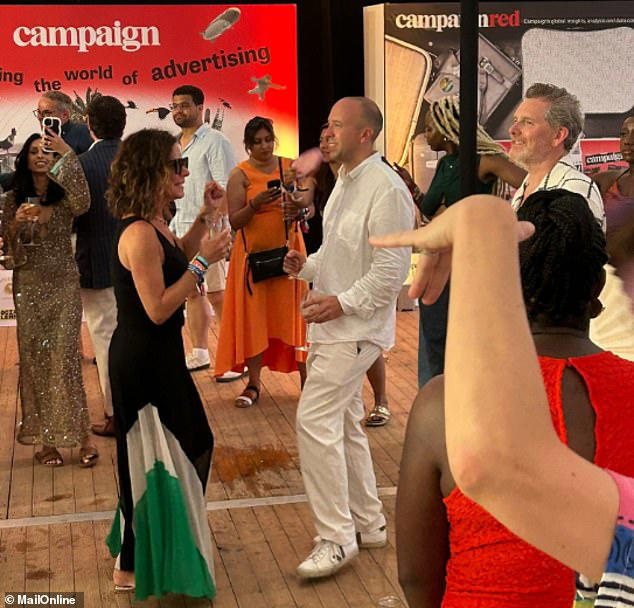 Living the cream? Matt Hancock, 46, dons VERY youthful outfit as he ...