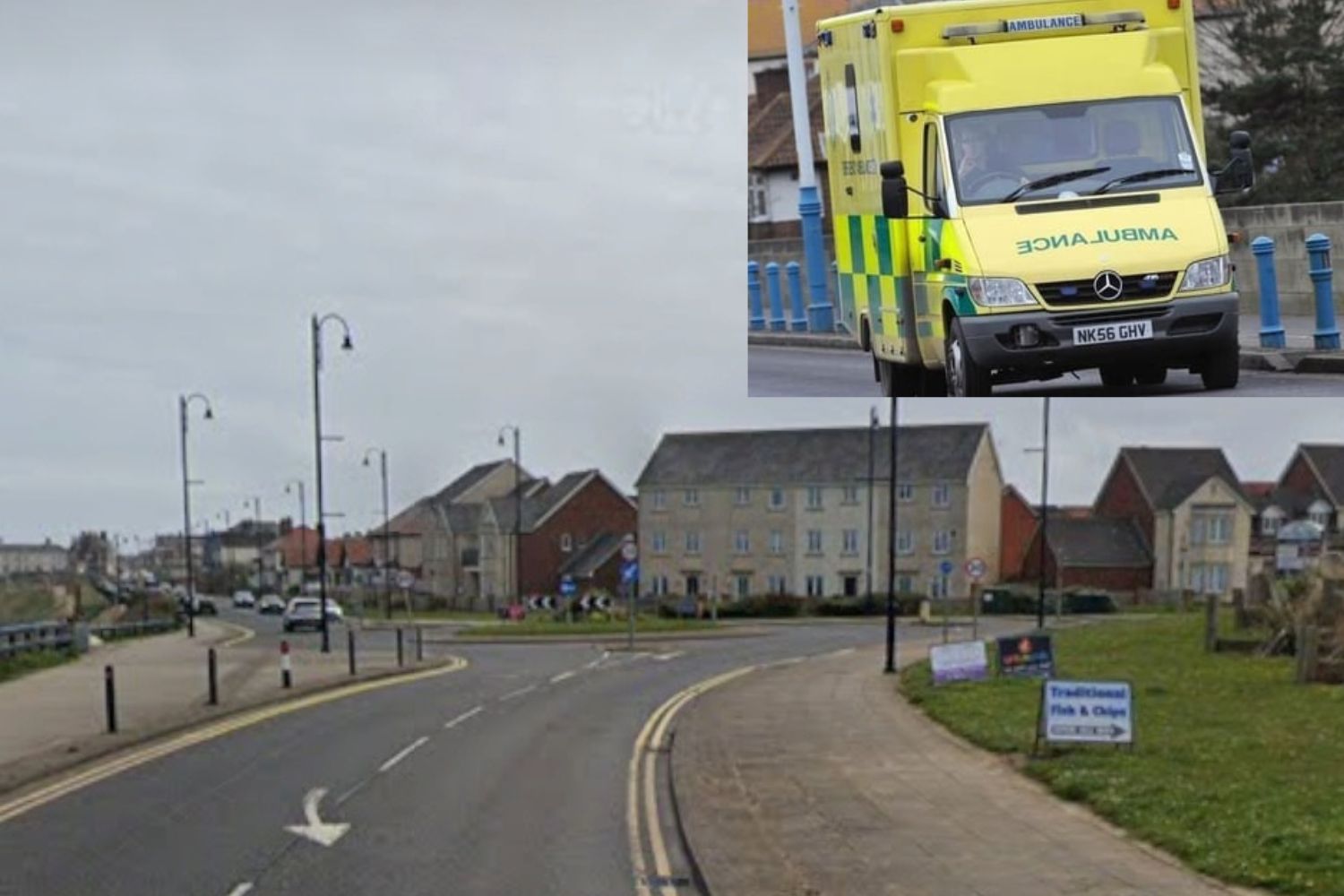 Person taken to hospital following road traffic collision in Seaham