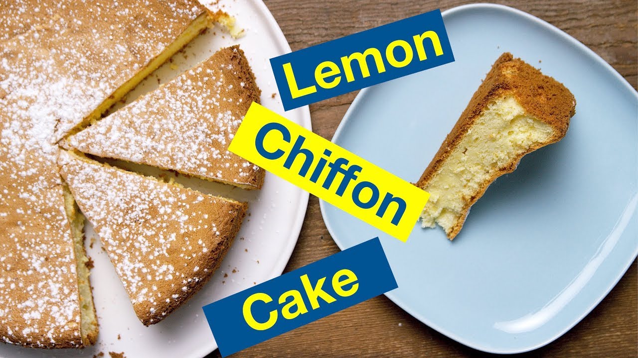 Lemon Chiffon Cake Recipe