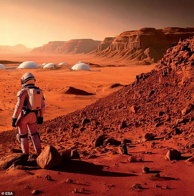 Humans will live in huge 'space oases' on Mars in 15 years, space ...