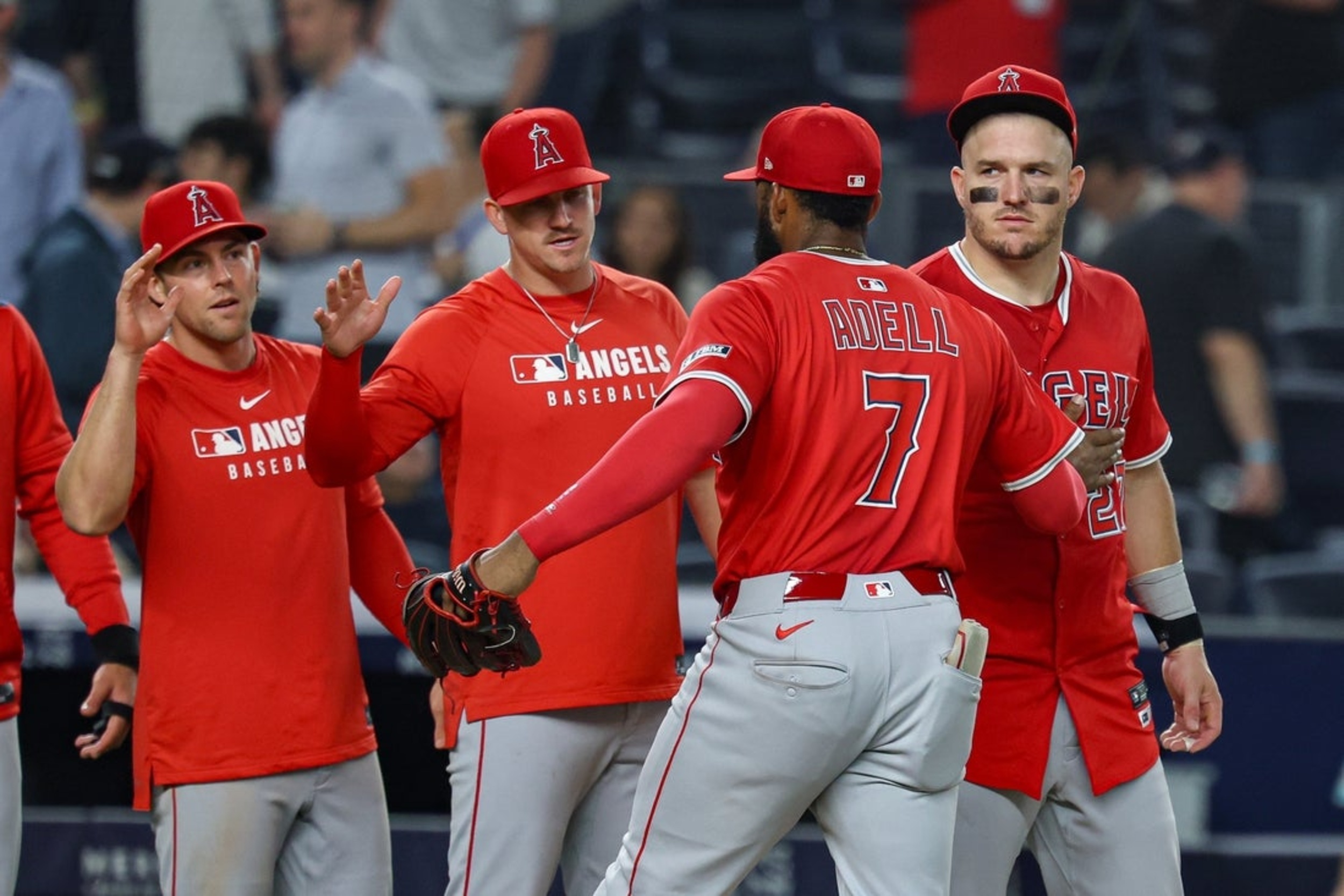 Angels eye first-ever four-game road sweep of Yankees