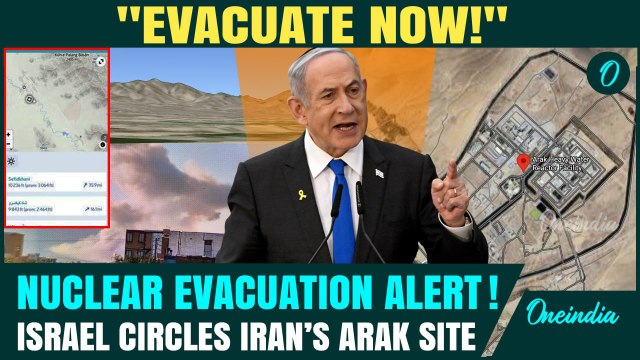 Israel Targets Iran’s Nuclear Heart: Evacuate Arak or Be Bombed? Red ...