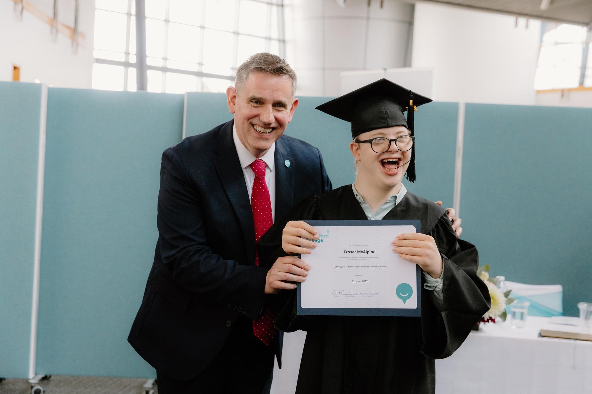 First-ever graduation ceremony marks three years of transformation