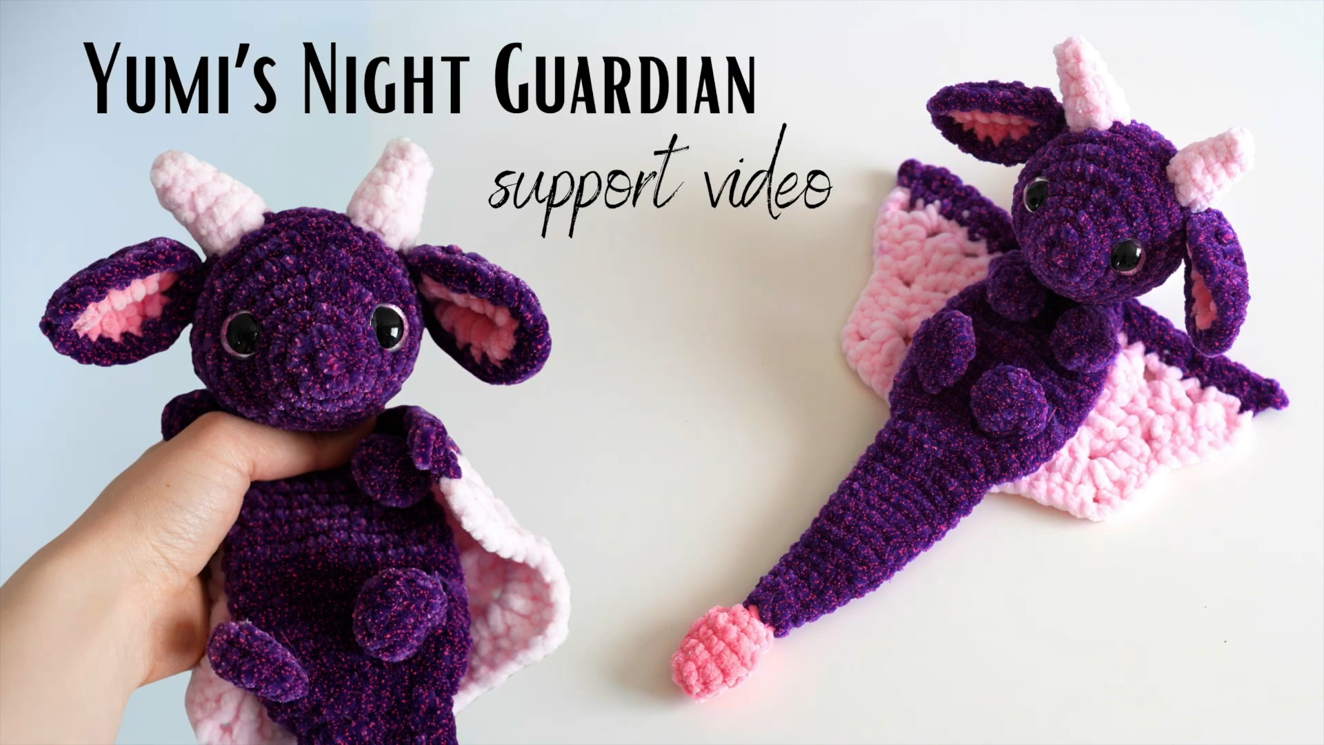 How to Crochet Ears for Yumi’s Night Guardian – Pattern Support Tutorial